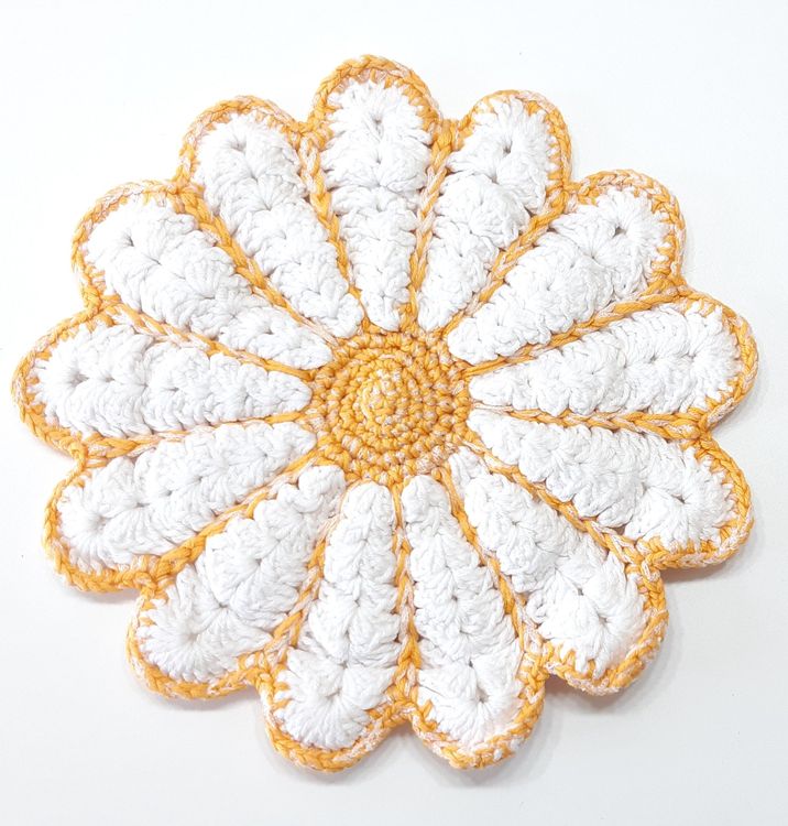 Topflappen gehäkelt - Patte à marmite crochetée (Gebraucht) in ...