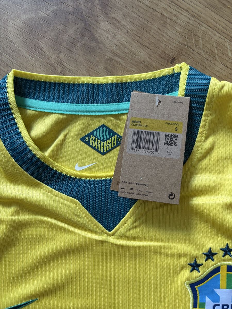 Brasil Fussball Trikot Vini Jr. Nr. 7 Gr. S Neu, WM 2026 (Neu und ...