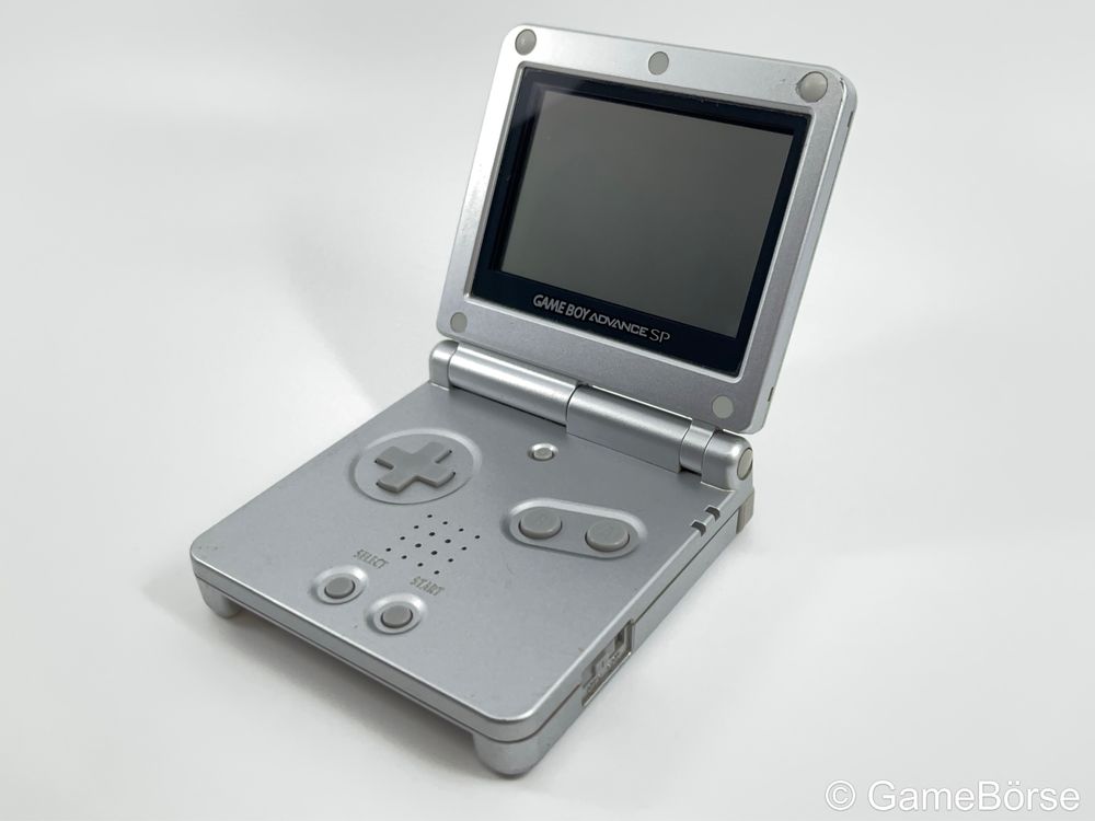 GBA Nintendo Gameboy Advance SP Silber inkl. USB Ladekabel | Kaufen auf ...