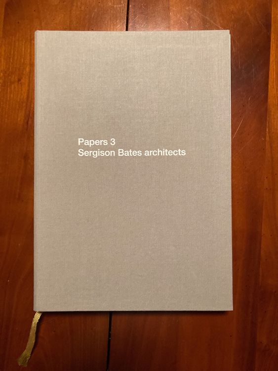 Sergison Bates architects Papers 3 | Kaufen auf Ricardo