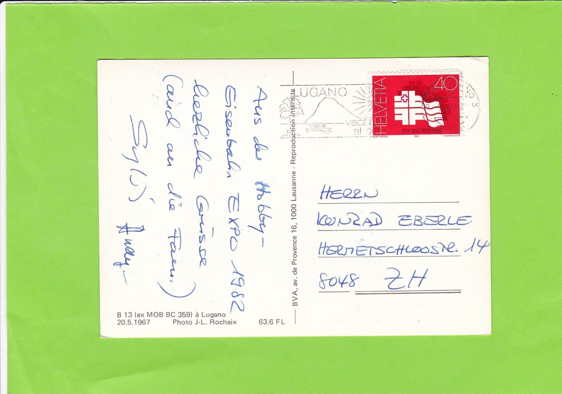 B13 (ex MOB BC 359) à Lugano (Gebraucht) in St. Peterzell für CHF 2 ...