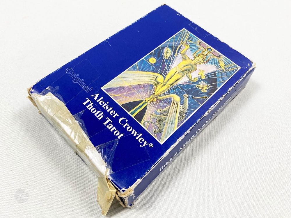 ORIGINAL ALEISTER CROWLEY THOTH TAROT AGM Müller 1986 (Gebraucht) in ...