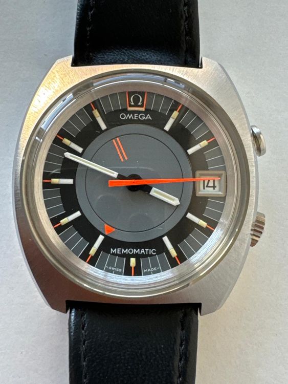 Omega Memomatic Alarm Vintage Armbanduhr Uhr Herrenuhr 70er (Gebraucht ...