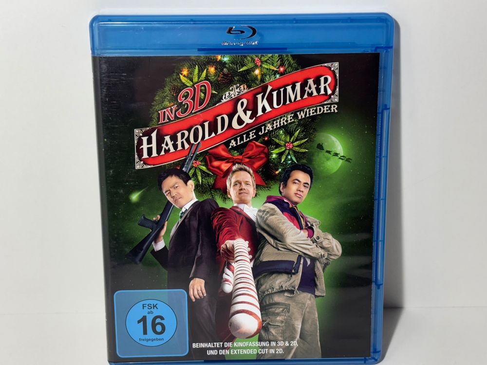 Harold & Kumar - Alle Jahre wieder Blu Ray 3D (Gebraucht) in Wilderswil für CHF 9.9 – mit ...