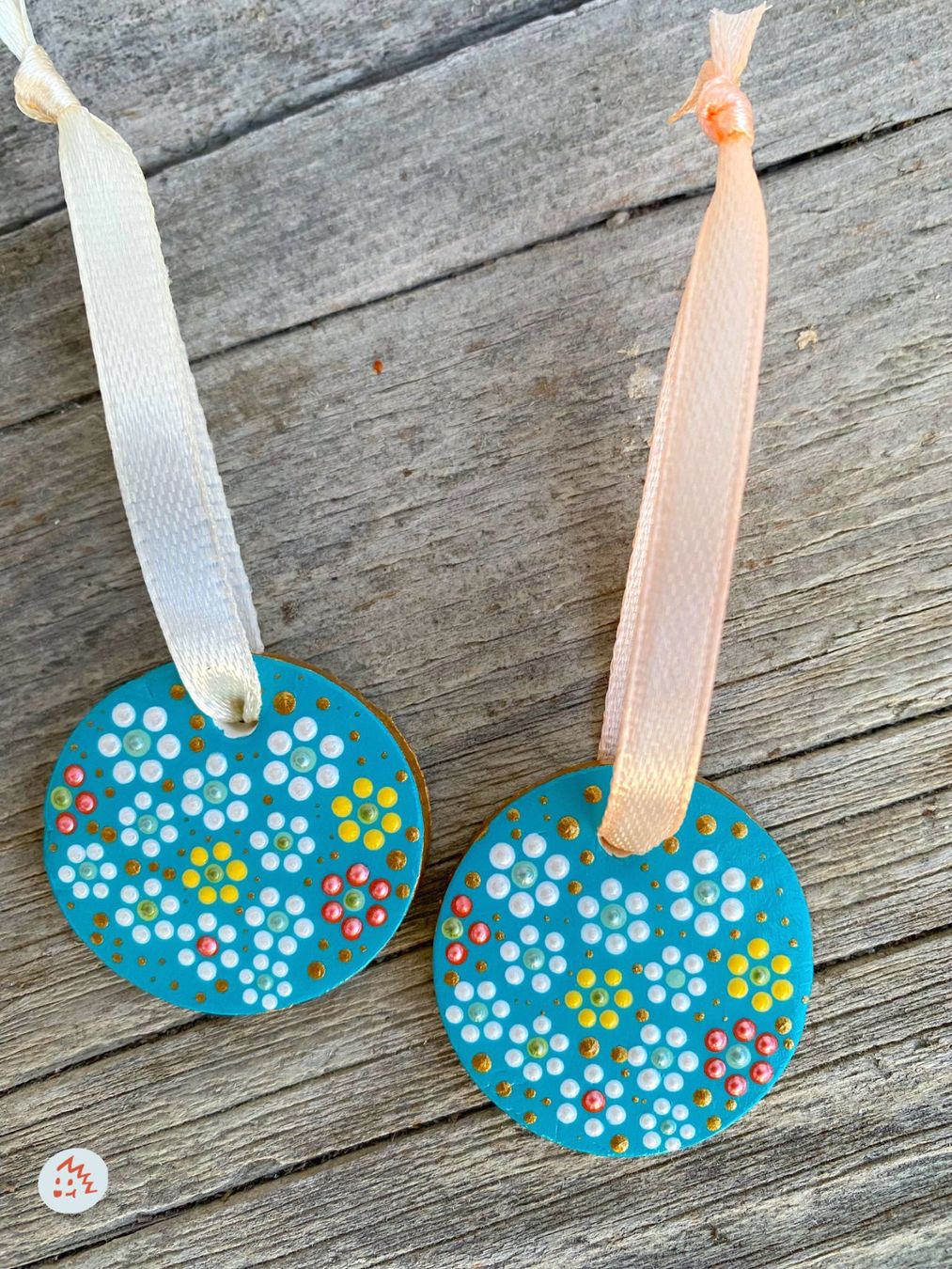 2-er Set Ton Geschenkanhänger, Dekoration, Päckli Anhänger (Neu und ...