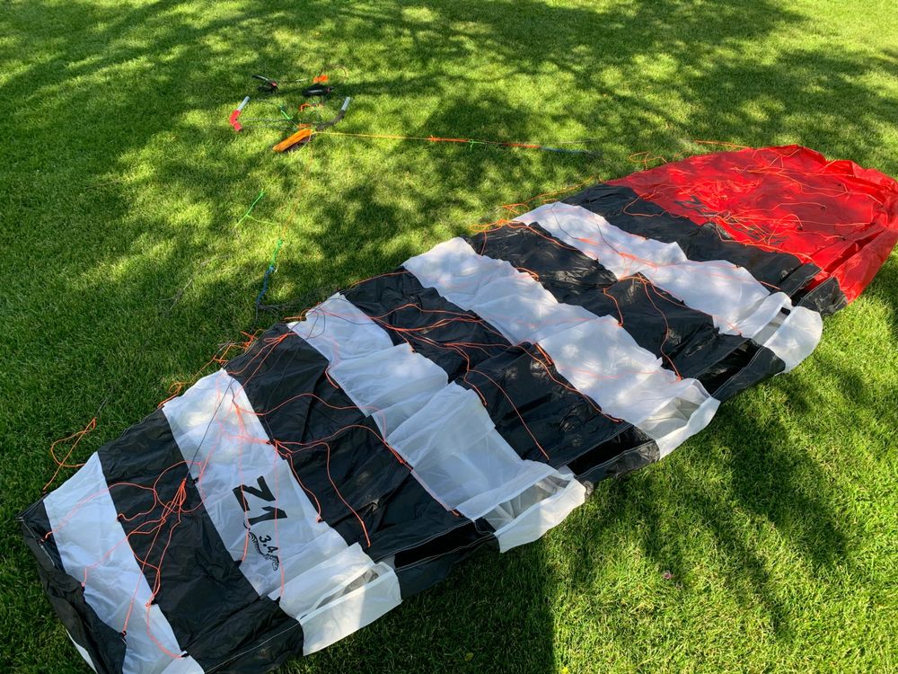Intermediate Kite Zebra Z1 3.4m2 ready-to-fly (Gebraucht) in Wila für ...