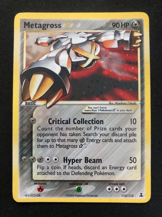 Metagross Gold Star Ex Delta Species (Gebraucht) in für CHF 301 – mit ...