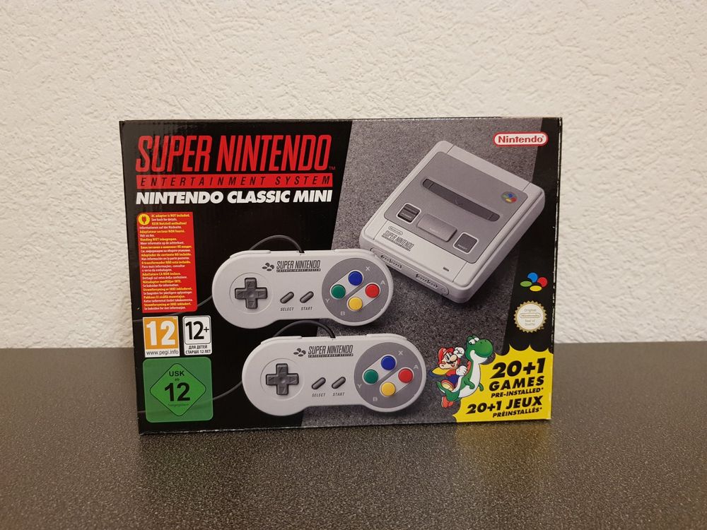 Super Nintendo Classic Mini(Neu) (Neu und originalverpackt) in ...