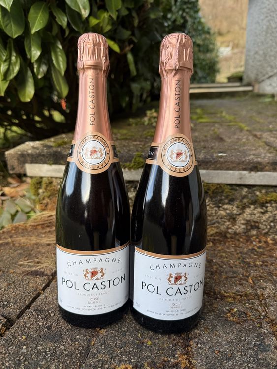 Champagne Pol Caston Rosé Demi-Sec - Bouteille scellée (D'occasion) à ...