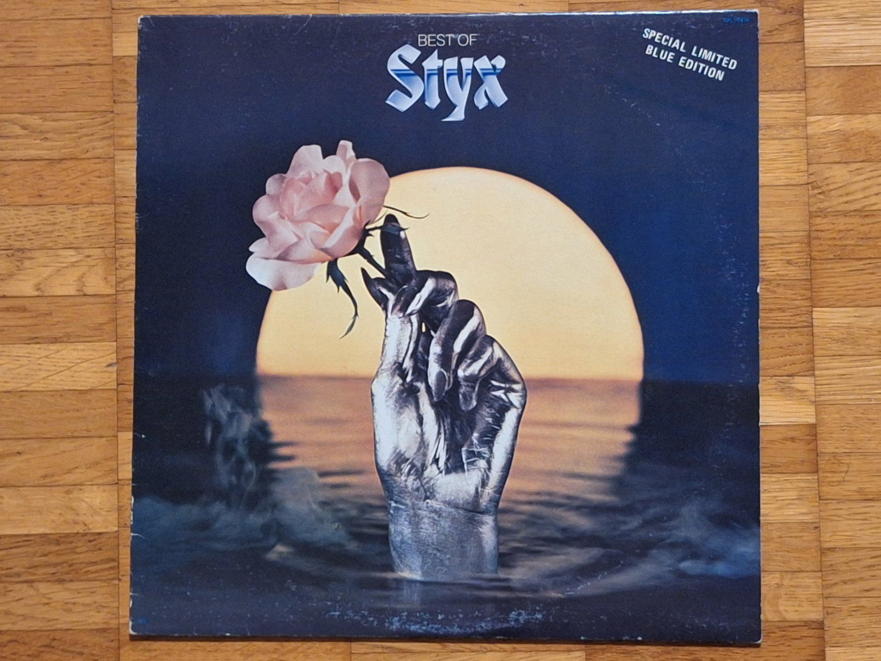 Styx, Best Of Styx - LP Blue Vinyl CAN 1977 (Neu (gemäss Beschreibung ...