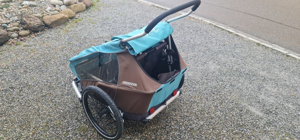 Croozer for 2 Kids Veloanhänger Thule ,Jogger für 2 Kinder (Gebraucht ...
