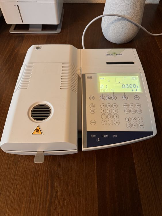 Mettler Toledo HR83-P Halogen Moisture Analyzer (Gebraucht) in ...