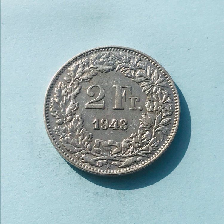 2 Franken 1943 Silber | Kaufen auf Ricardo