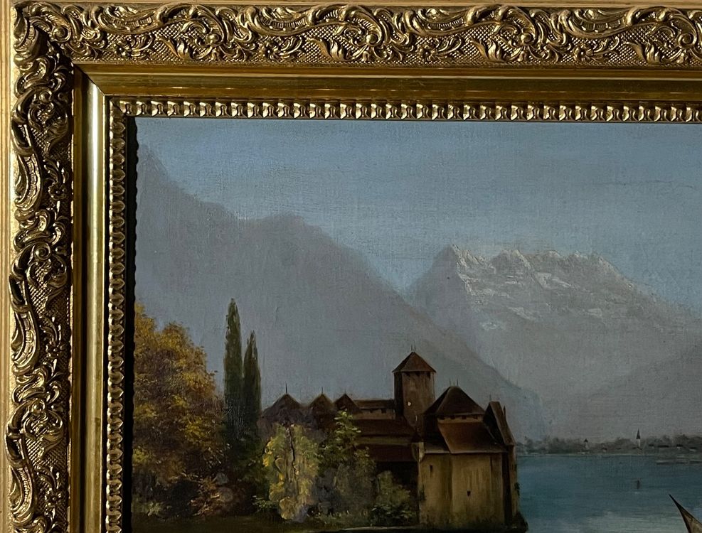 Antike Veduten See Anblick Gemälde (Gebraucht) in Root für CHF 55 – mit Lieferung auf Ricardo kaufen