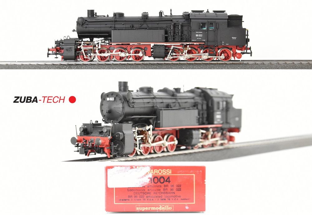 Rivarossi 1004 Dampflok BR 96 der DRB, H0 WS Digital mit OVP | Kaufen ...