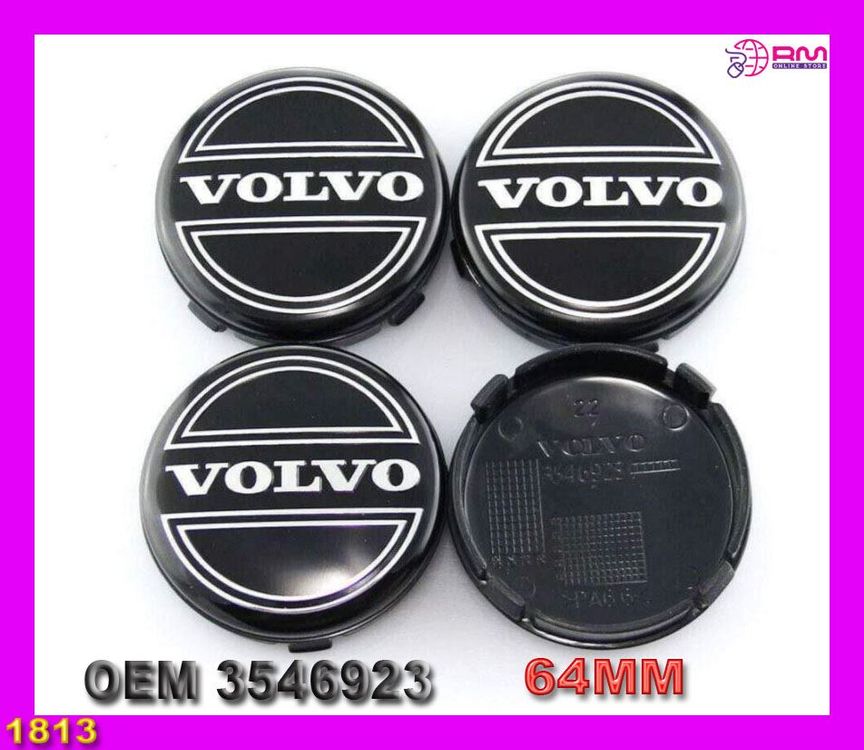Volvo 64mm Wheel Center Caps 3546923 (Neu (gemäss Beschreibung)) in ...