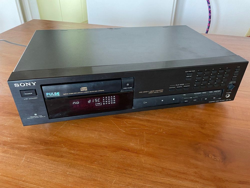 Sony CD-Player CDP-591 - DEFEKT | Kaufen auf Ricardo