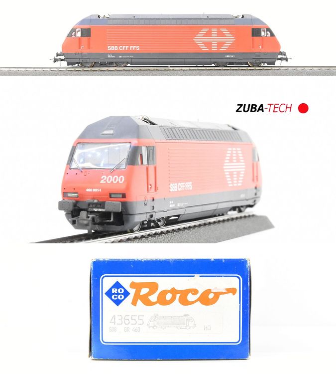 Roco 43655 E-Lok Re 460 SBB H0 GS Analog mit OVP (Gebraucht) in St. Gallen für CHF 65 – mit ...