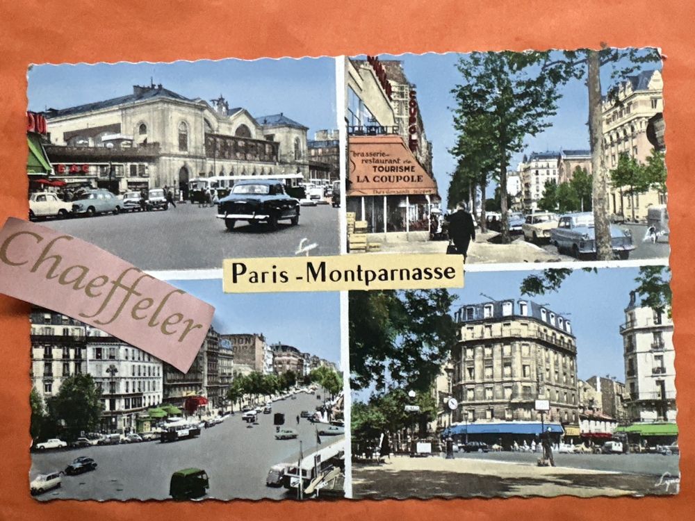 Vintage Postkarte Paris - Montparnasse 1966 (Gebraucht) in Zürich für ...