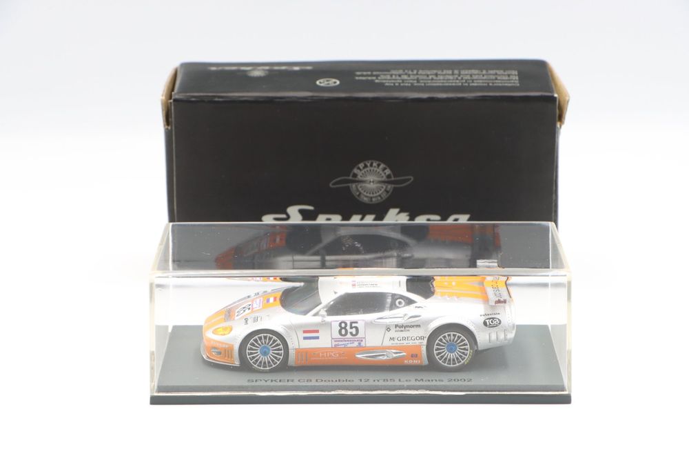 Spyker C8 Double 12 Le Mans 2002 1:43 Spark (Neu und originalverpackt ...