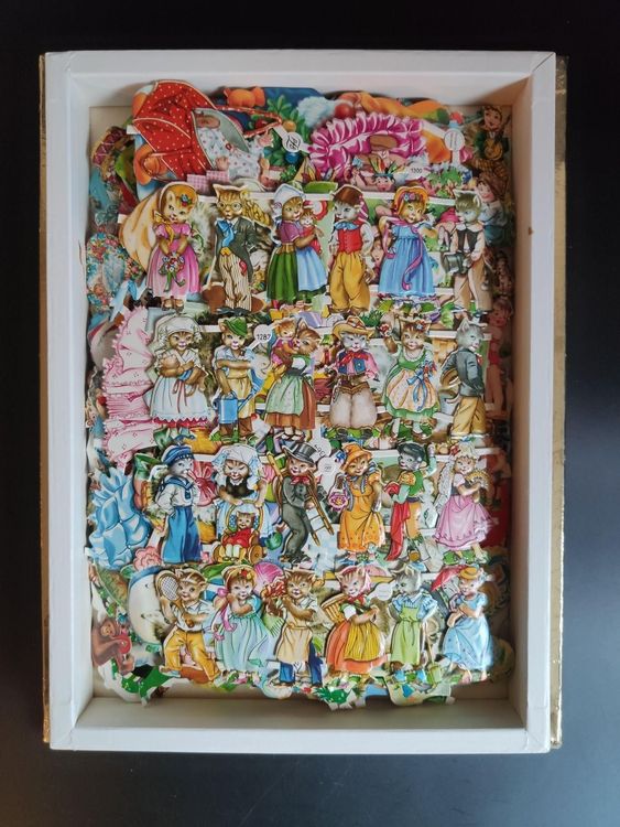 Vintage - Oblaten - Glanzbilder Sammlung (Gebraucht) in Oberdorf für CHF 55 – mit Lieferung auf ...