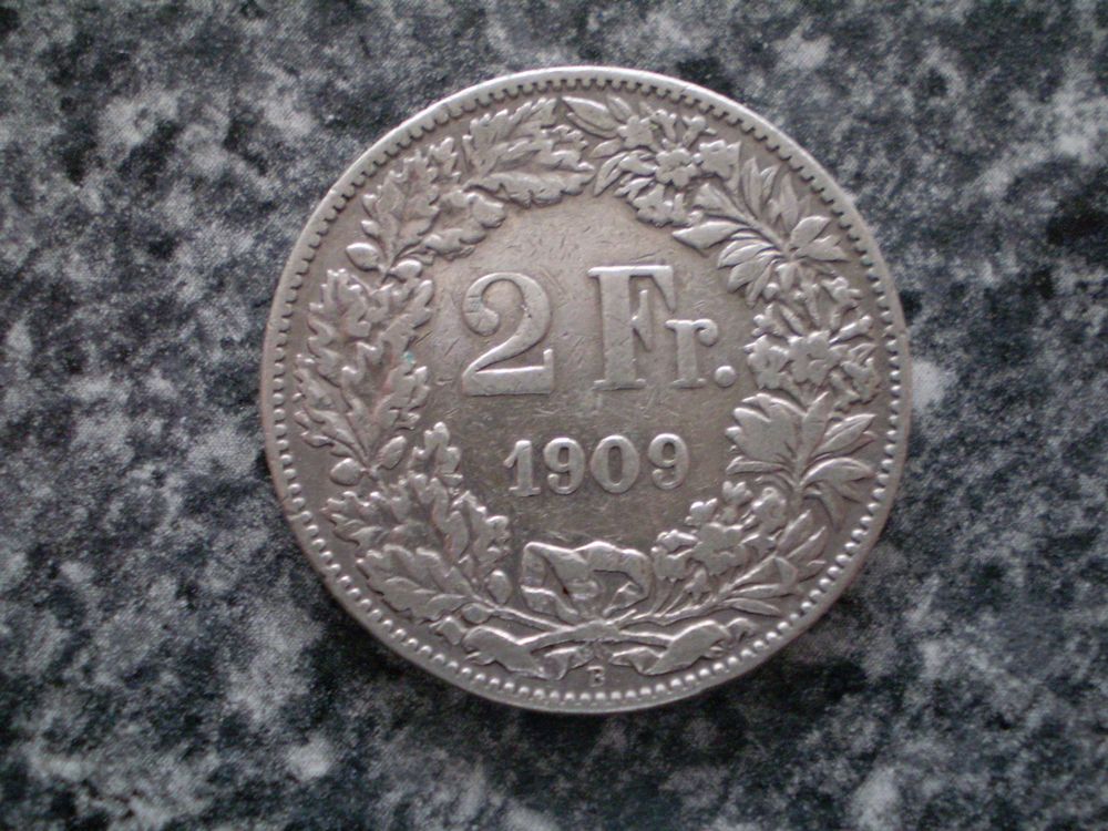 2 Fr.1909 !!! Rar !!! ab 1.- !!! (Gebraucht) in Dierikon für CHF 6 – mit Lieferung auf Ricardo ...