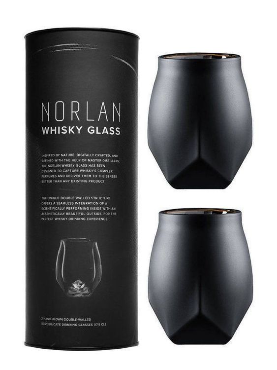 Norlan Whisky Glass Black Edition Set! | Kaufen auf Ricardo