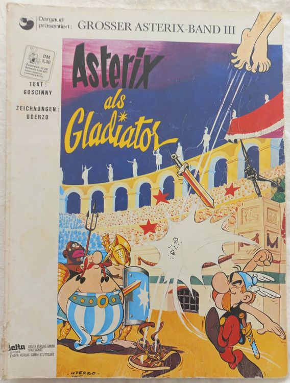 Asterix 3 - Als Gladiator (Defekt) in Niederuzwil für CHF 2.5 – mit Lieferung auf Ricardo kaufen