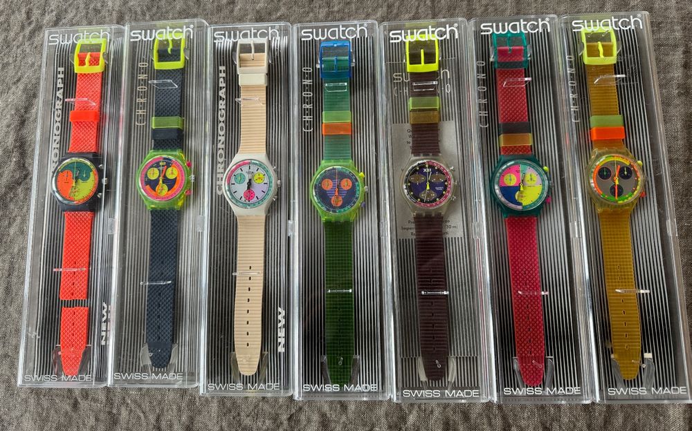 Seltene Swatch Chrono Uhren (Gebraucht) in Zürich für CHF 950 – mit Lieferung auf Ricardo kaufen