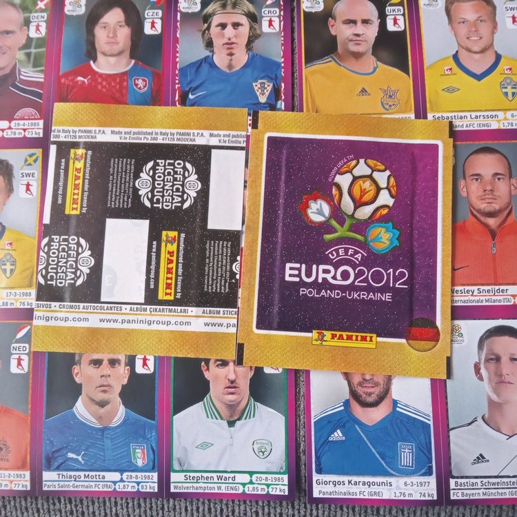 panini em 2012, tüte ohne Barcode, promotüte (Neu (gemäss Beschreibung ...
