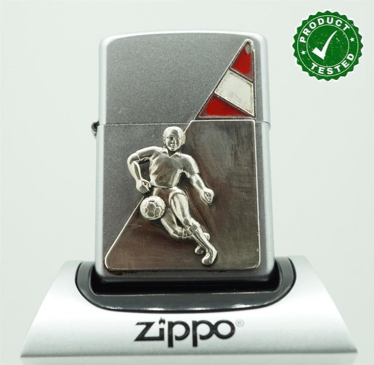 ZIPPO® FUSSBALL-AUSTRIA-heavy-3D-2007-GZ | Kaufen auf Ricardo