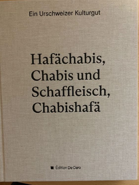 KOCHBUCH HAFÄCHABIS CHABIS UND SCHAFFLEISCH, CHABISHAFÄ | Kaufen auf ...