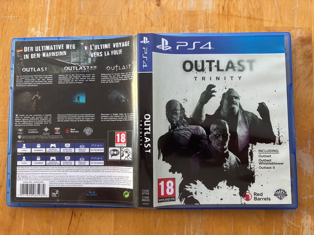 Outlast Trinity (Gebraucht) in Frenkendorf für CHF 33 – mit Lieferung ...