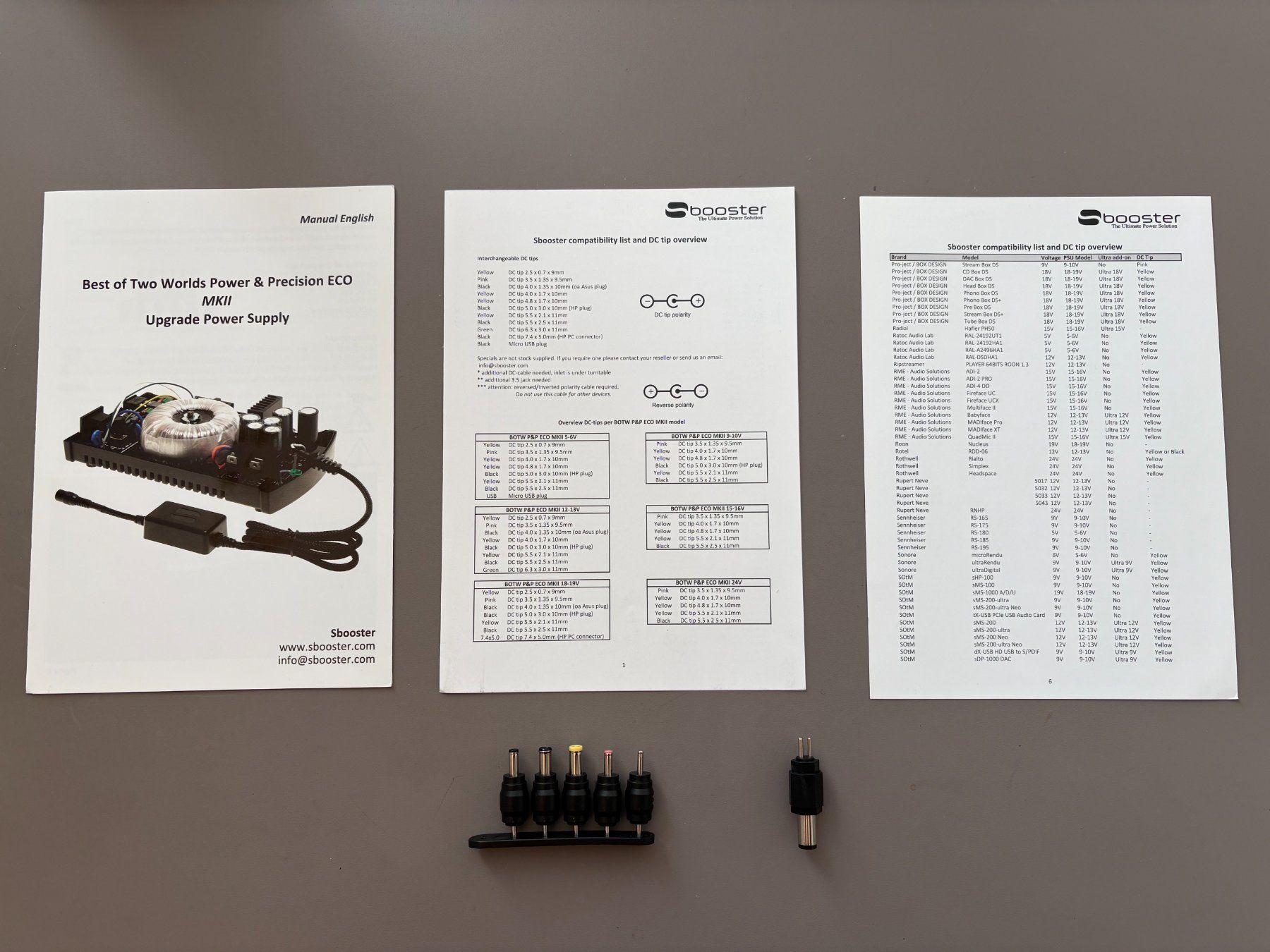 SBooster ECO MKII audiophiles Upgrade-Netzteil 18–19V (Gebraucht) in ...
