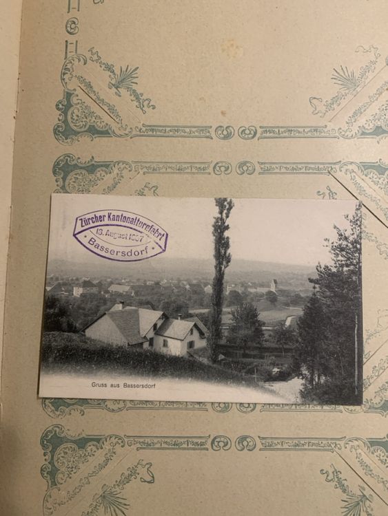 Alte Ansichtskarte „Gruss aus Bassersdorf“ (Gebraucht) in Siebnen für CHF 1 – mit Lieferung auf ...