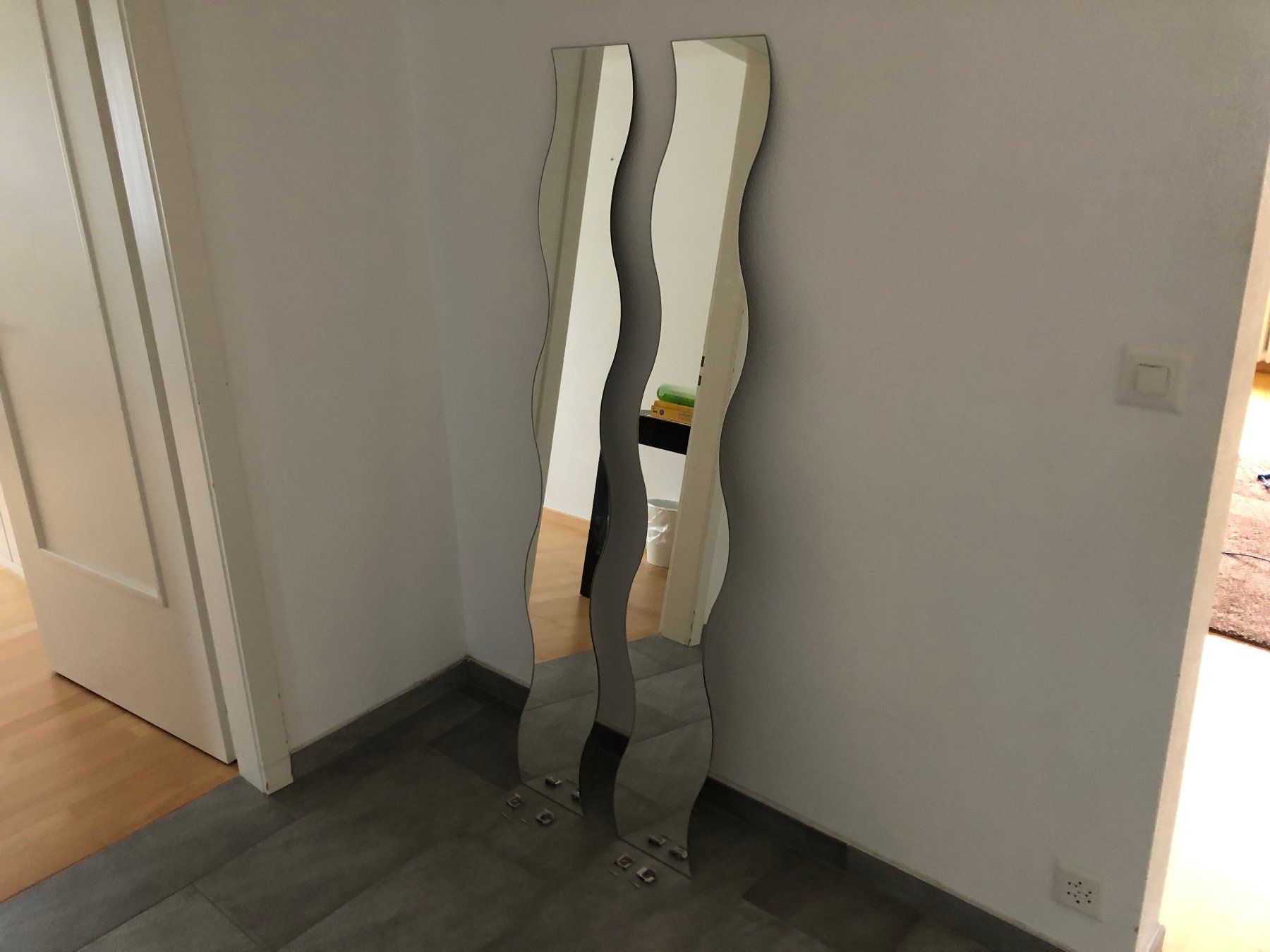 Ikea Wellenspiegel KRABB 19661 inkl. Halterung, 160cm x 20cm (Gebraucht ...