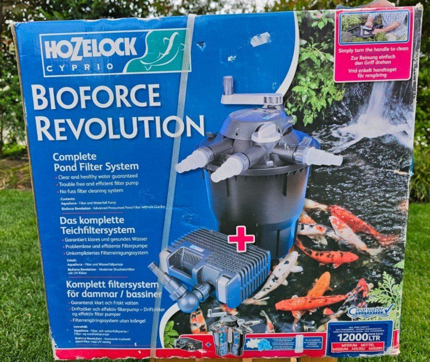 Teichfilter / Teichpumpe Hozelock Cyprio 12000 (Neu und ...