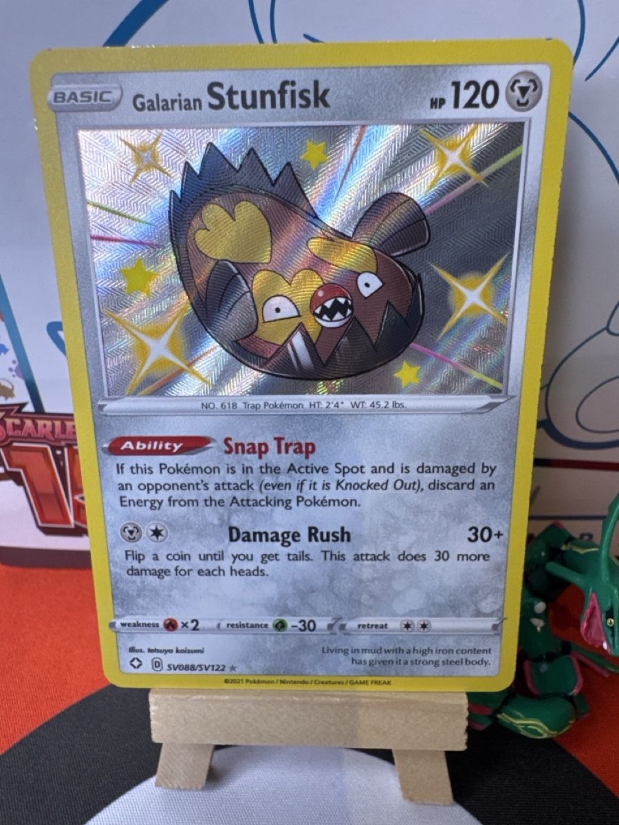 POKÉMON / Galarian Stunfisk / Shining Fates (Gebraucht) in ...