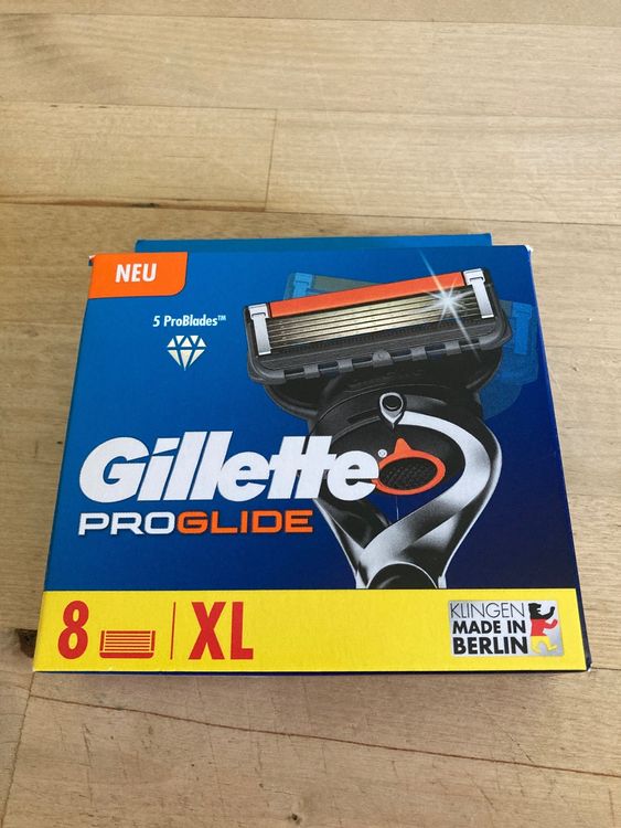 Gillette ProGlide XL 8 Rasierklingen (Neu und originalverpackt) in ...