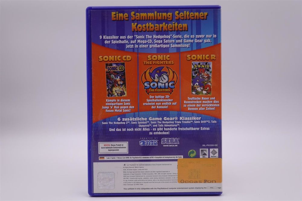 Sonic Gems Collection (PS2) (Gebraucht) in Herisau für CHF 19.9 – mit Lieferung auf Ricardo kaufen