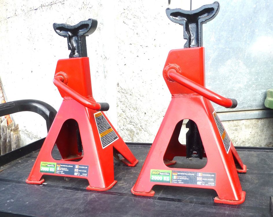 2 Stück Unterstellböcke 2000 kg MVP 52002B (1) | Kaufen auf Ricardo