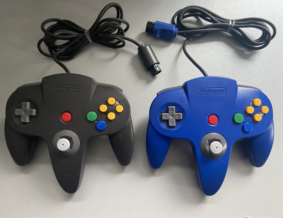 2 Original N64 Nintendo 64 Controllers (Gebraucht) in Rivera für CHF 56 ...