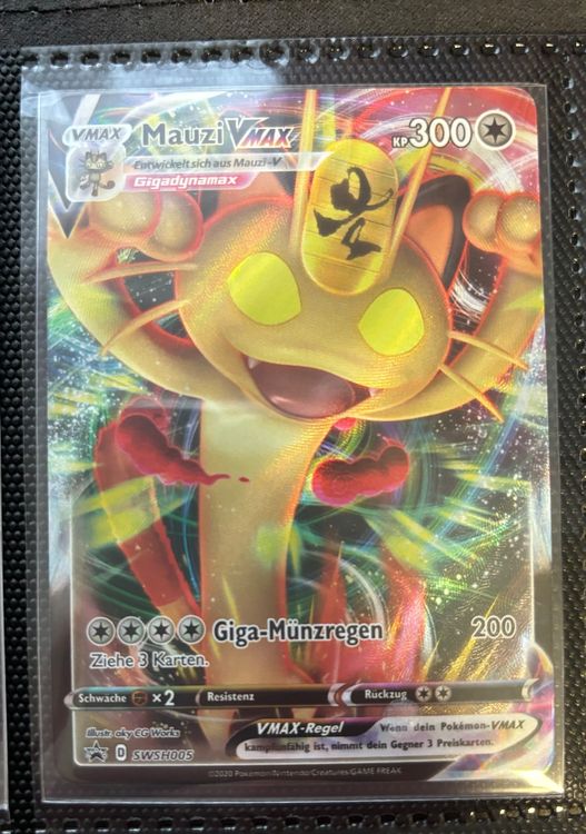 Pokemon Mauzi VMAX SWSH005 DE (Neu (gemäss Beschreibung)) in Birr für ...