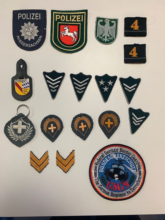 Grosse Sammlung Polizei Police Patches | Kaufen auf Ricardo