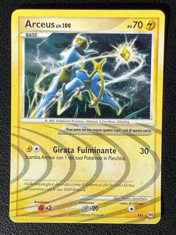 Arceus AR6 Holo Rare Pokémon Platinum Arceus | Kaufen auf Ricardo