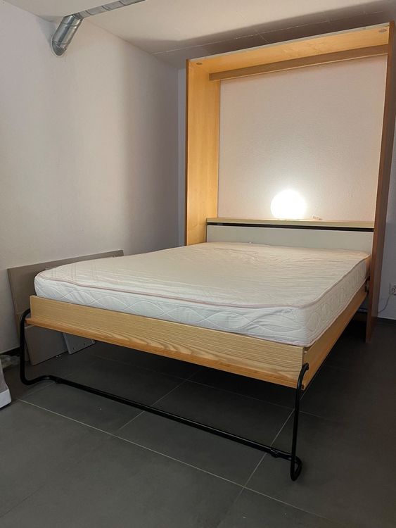 Klappbett / Schrankbett 140cm | Kaufen auf Ricardo