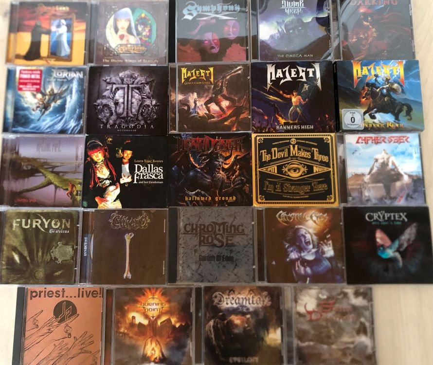 GROSSE HEAVY METAL SAMMLUNG (64 CDs) (Gebraucht) in Münsingen für CHF ...