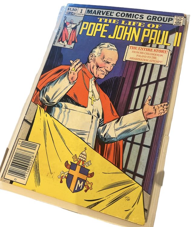 🔥COMICS MARVEL Life of Pope John Paul II (1st issue 1982) (Gebraucht ...