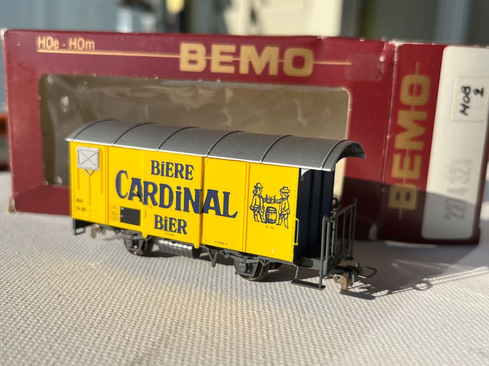 BEMO MOB Cardinal Güterwagen H0m (Neu (gemäss Beschreibung)) in ...