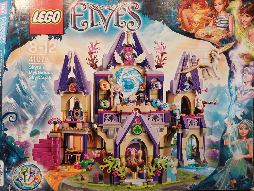 Lego Elves Skyra`s Mysterious Sky Castle 41078 (Gebraucht) in ...